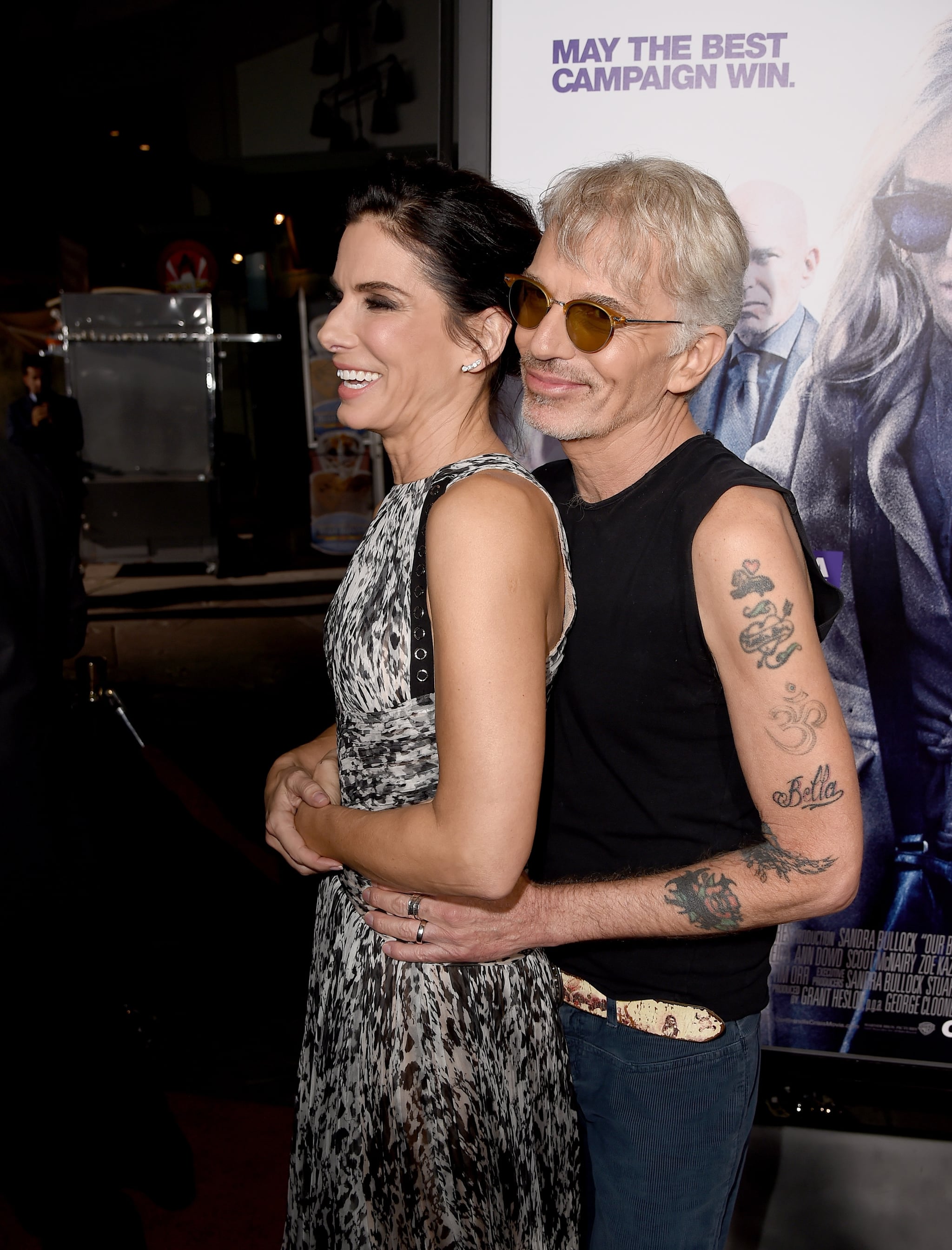 Celebrity And Entertainment Sandra Bullock And Billy Bob Thornton Share A Couple Of Cute Moments
