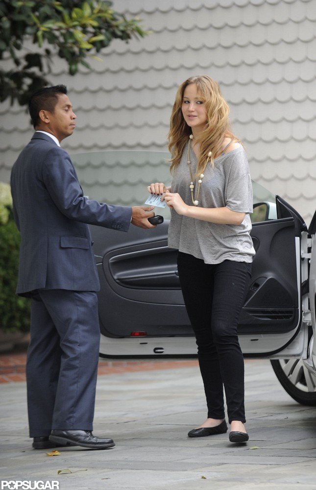 Jennifer Lawrences Car