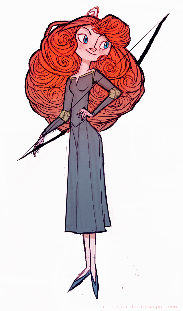 Animated Merida | Disney Princesses Like You've Never Seen Them ...