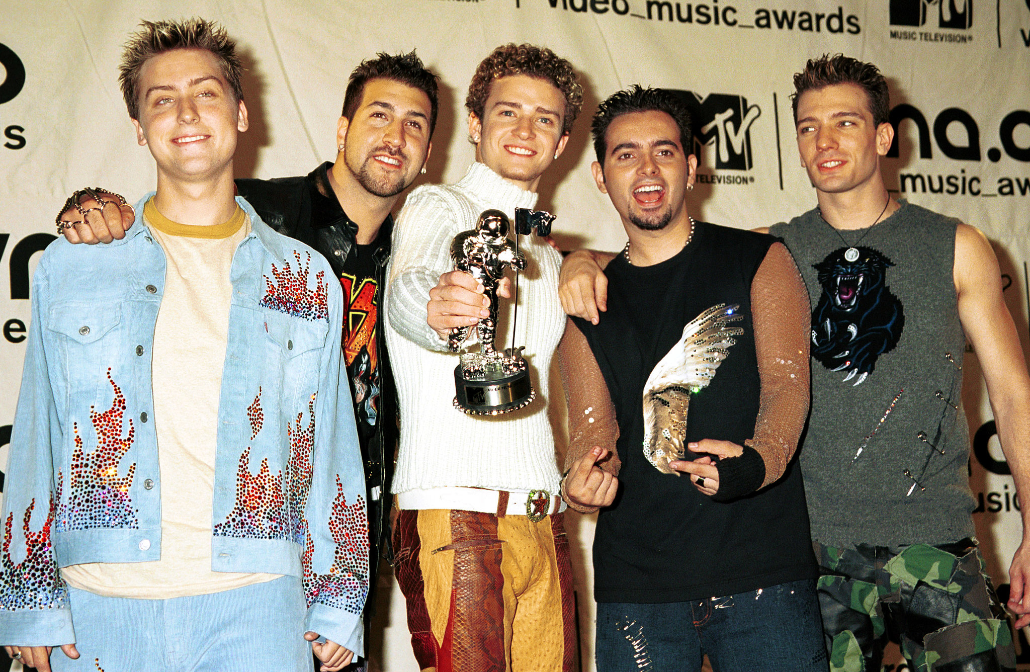 *NSYNC, 2000 | The Best Boy Band Moments at the VMAs | POPSUGAR ...