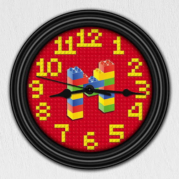 Lego Clock | No Assembly Required For These Items For Little Lego ...