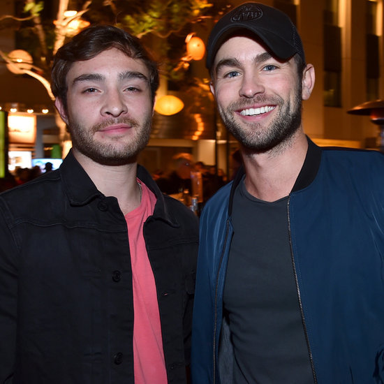 Ed Westwick And Chace Crawford Kissing