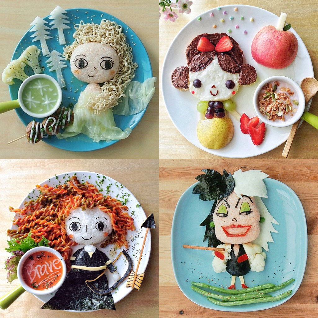Disney Food Art