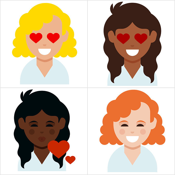 Curly Hair Emoji | POPSUGAR Beauty