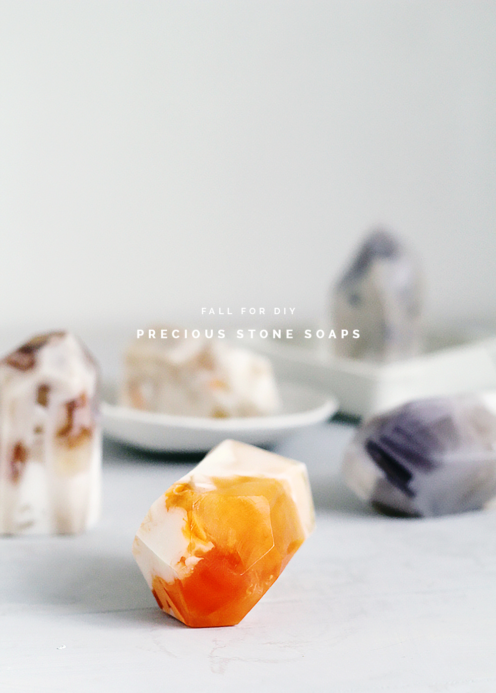 DIY Semiprecious Stone Soaps | POPSUGAR Smart Living