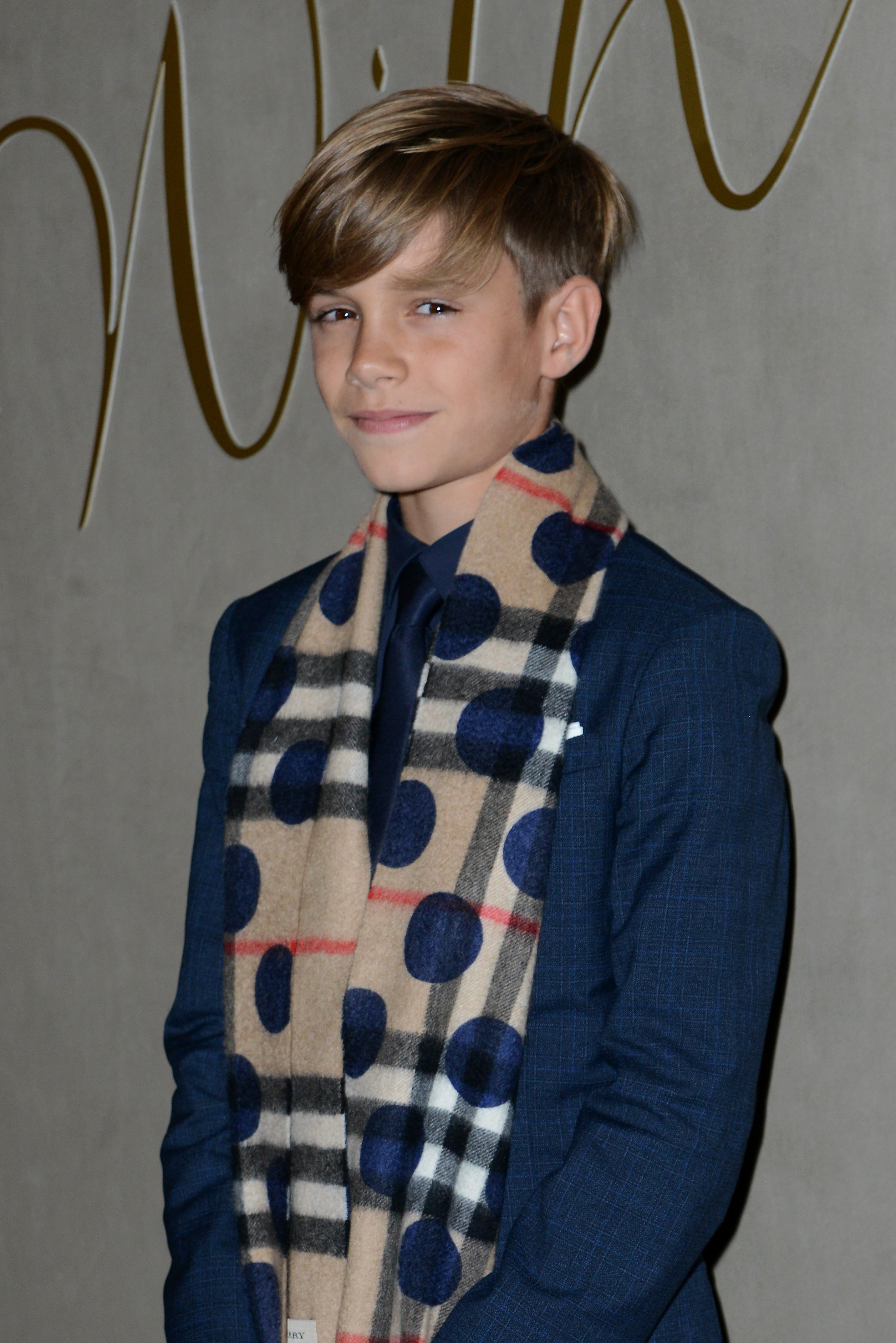 Pictured: Romeo Beckham | Victoria Beckham Brings 2 Handsome Little ...
