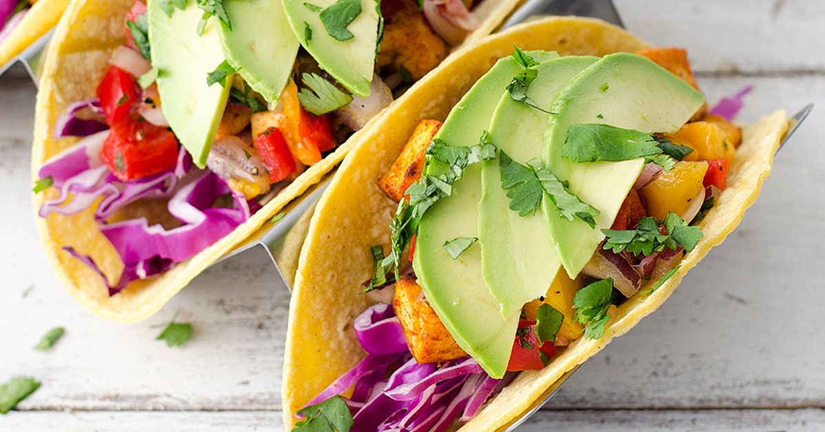 Have a Tropical Dinner With These Protein-Stuffed Tacos