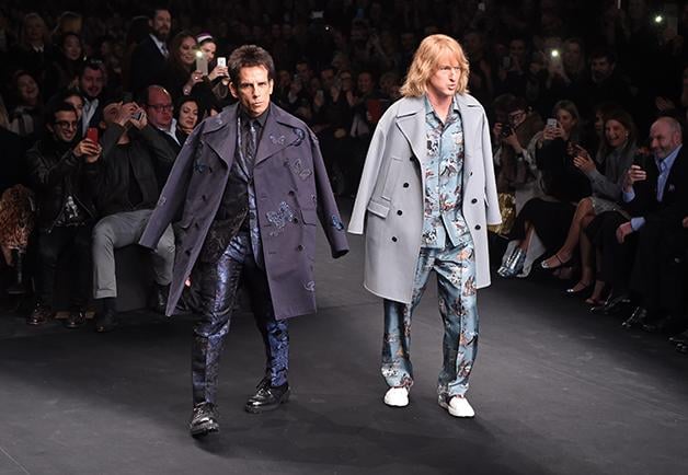 Zoolander at Valentino Fashion Show | POPSUGAR Fashion