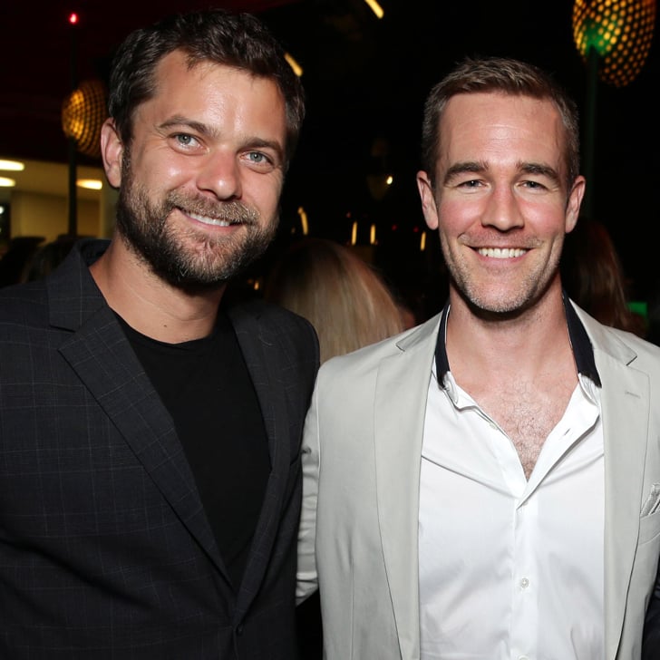 Joshua Jackson and James Van Der Beek Reunite 2015 | POPSUGAR Celebrity